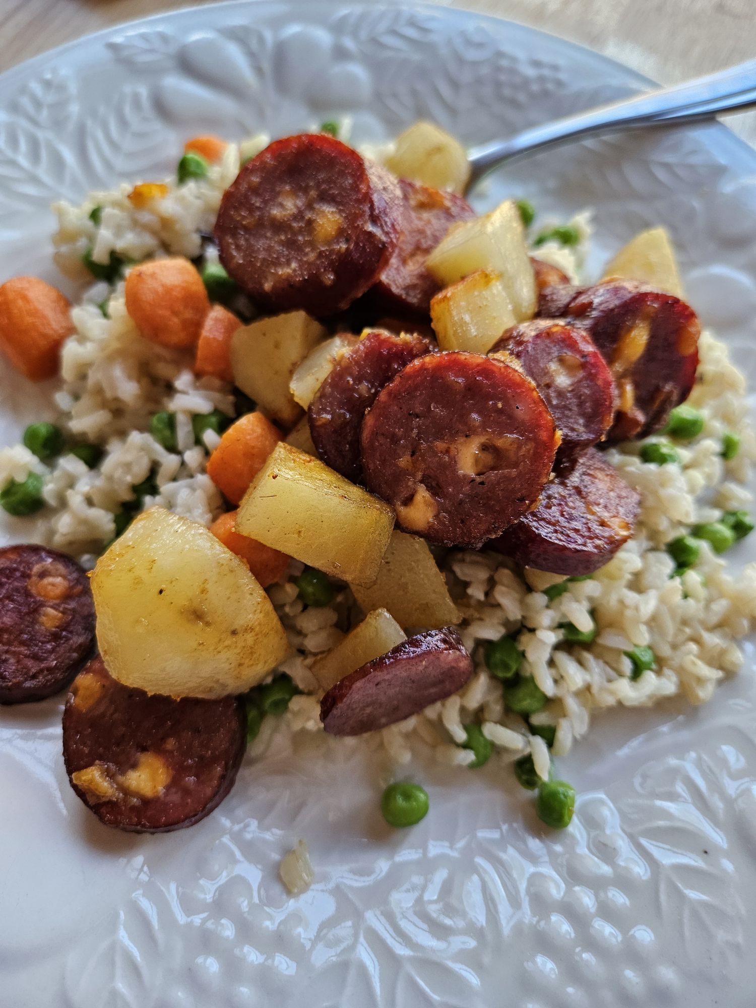 Venison Cheddar Sausage Sheet Pan Meal Recipe – Hill Road Homestead